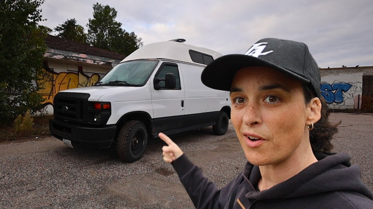 Fail traveling day | Solo van life - YouTube