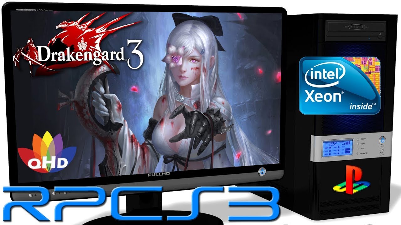 RPCS3 0.0.5 [PS3] - Drakengard 3 [HD-Gameplay] PPU-SPU-LLVM. Vulkan api ...