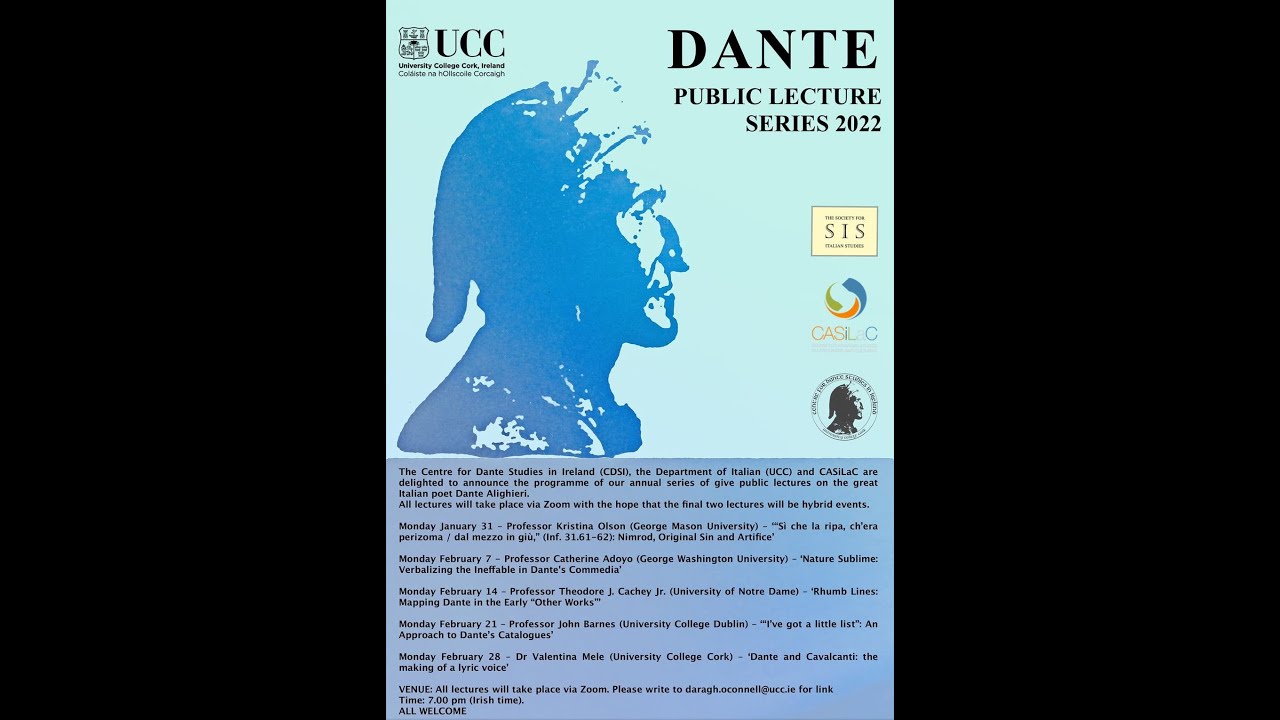 2022 Dante Public Lecture II: Prof. Catherine Adoyo - YouTube