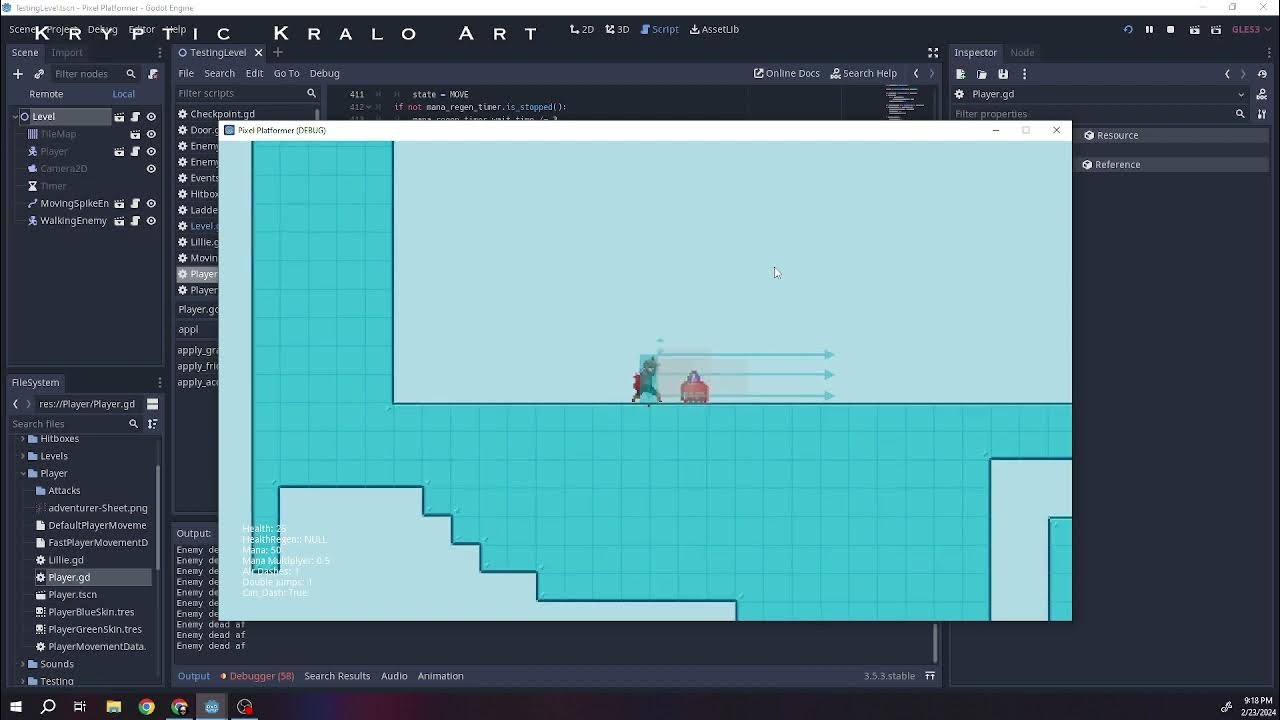 Unnamed MetroidVania Prototype: Devlog 2 - YouTube