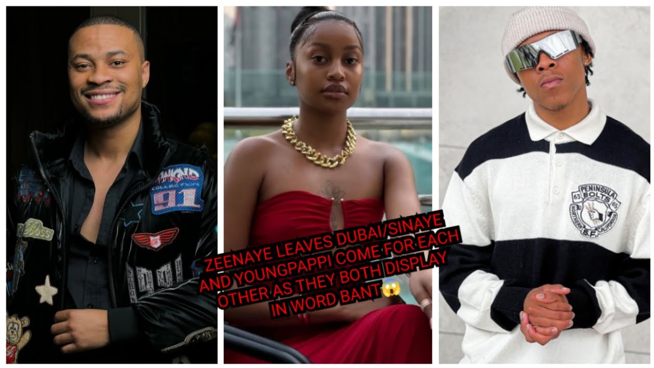 ZEENAYE LEAVES DUBAI/SINAYE AND YOUNGPAPPI COME FOR EACH OTHER AS THEY ...