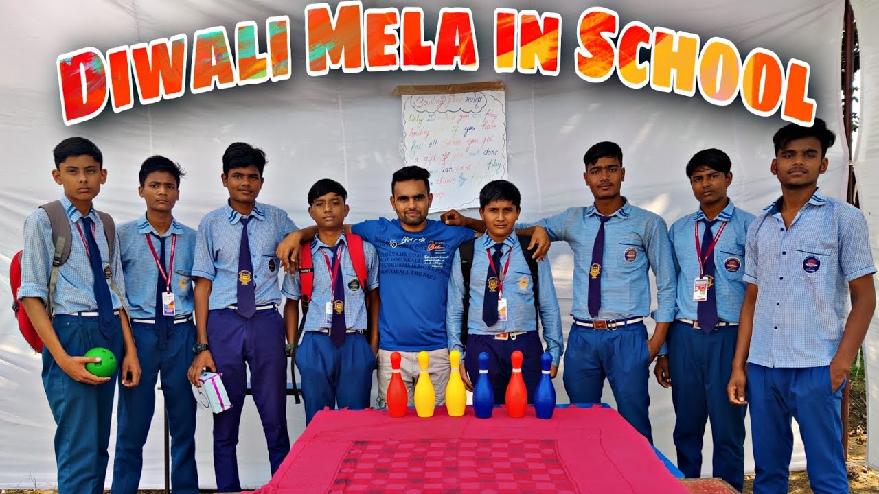 Mela in School | Games and food | Diwali celebration - YouTube