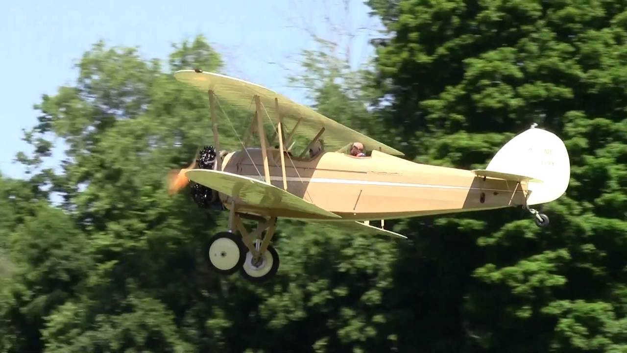 1930 Waco PSO - YouTube