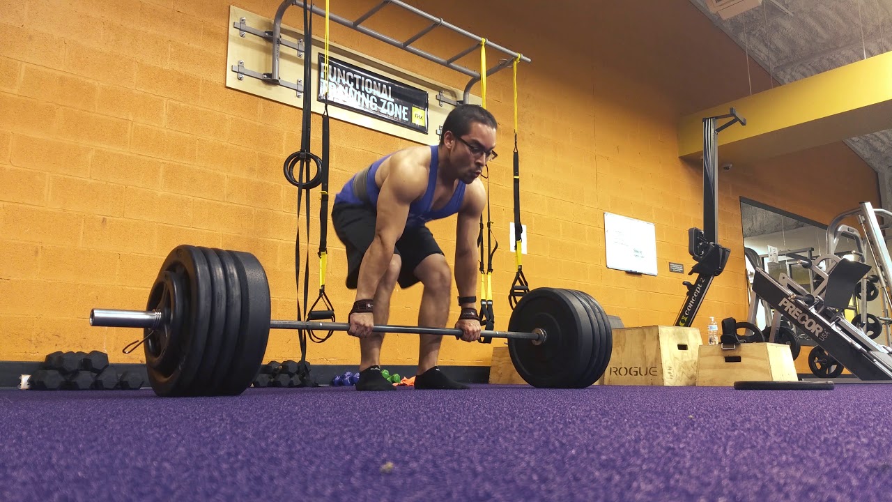 Deadlift - 425LBS - 20180817 - YouTube