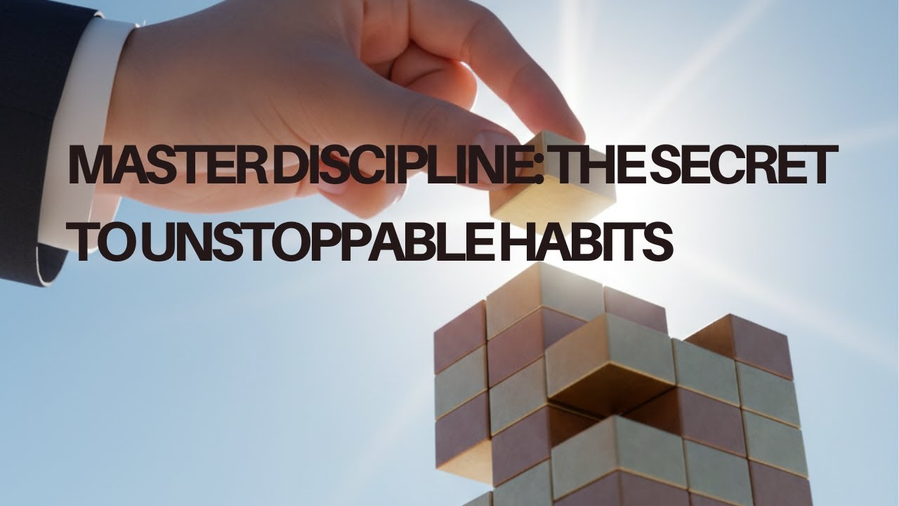 The Joy of Discipline: 6 Steps to Build Unstoppable Habits (System Not ...