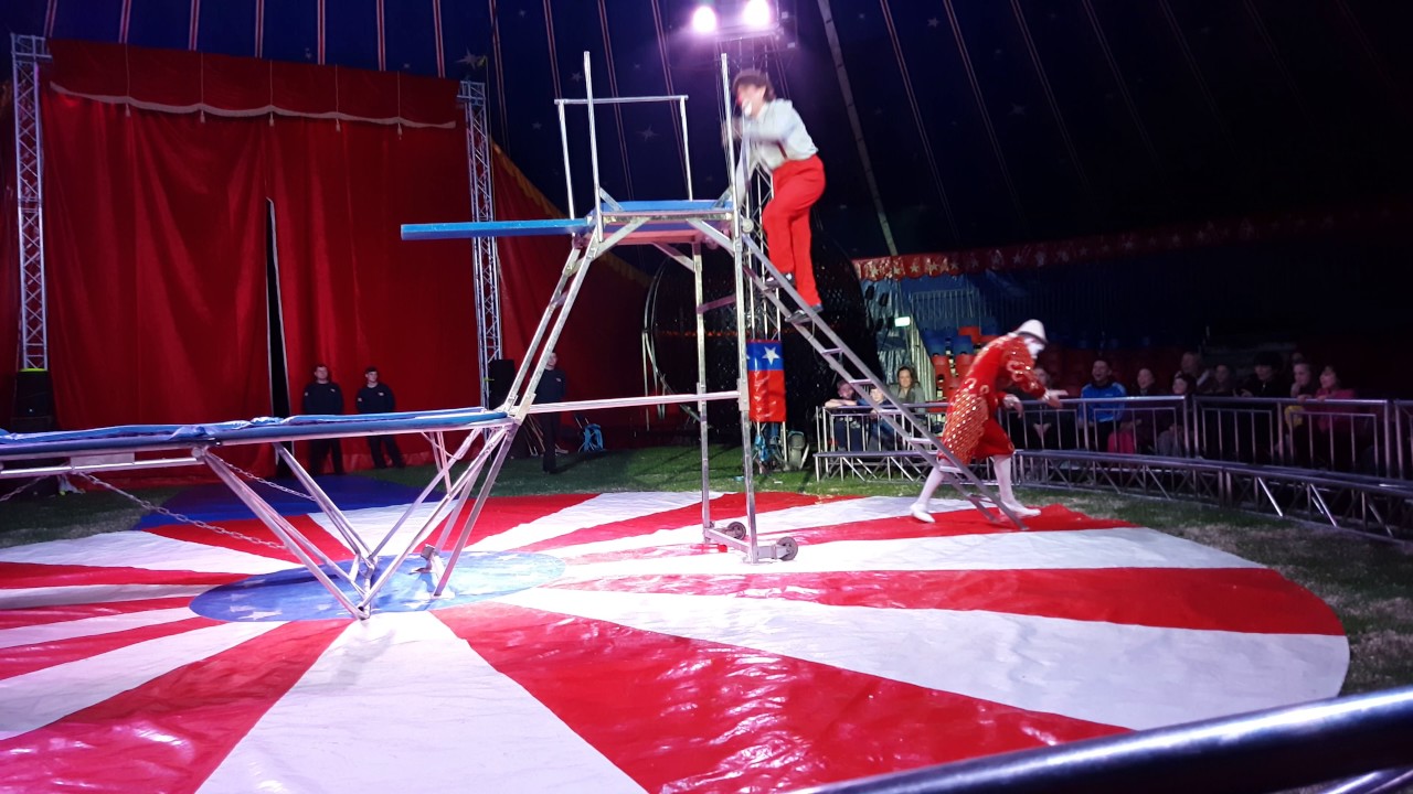 Tony Tonito Clowns Uncle Sams American Circus 2017 - YouTube