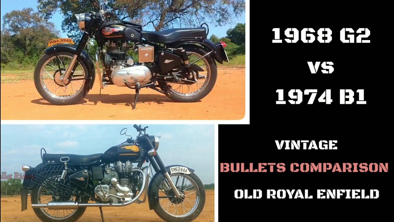 Difference Between G2 Bullet and B1 Bullet l 1968 G2 vs 1974 B1 l Two ...