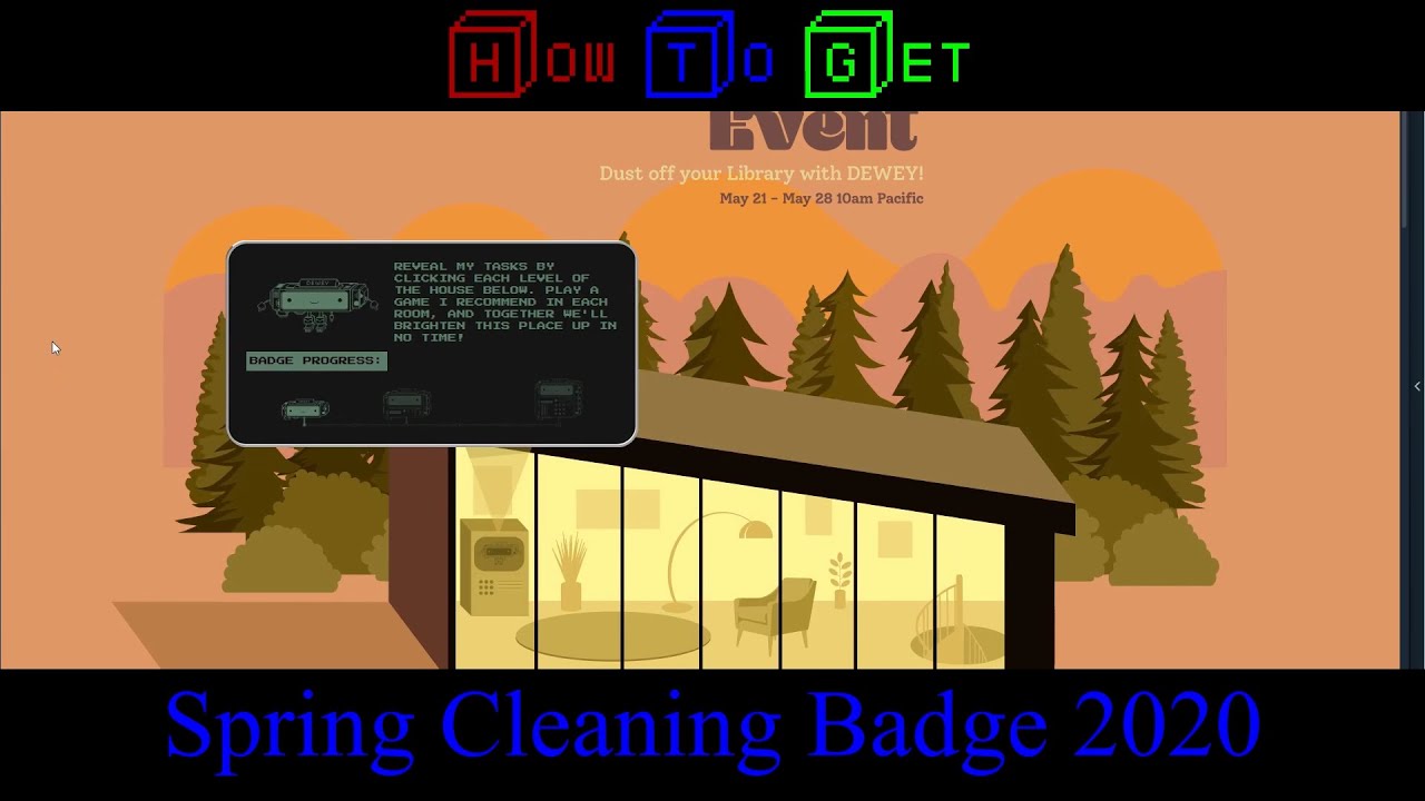 How To Get Spring Cleaning Badges 2020 - YouTube