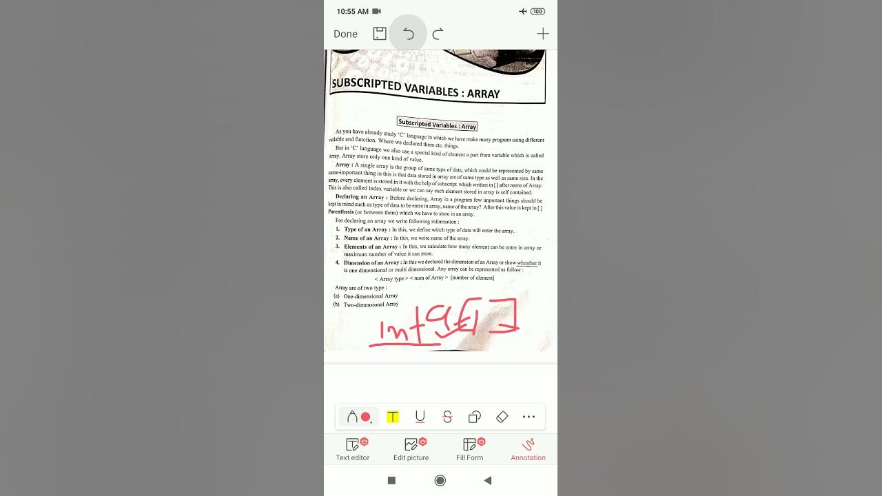 Subscripted Variables : Array - YouTube