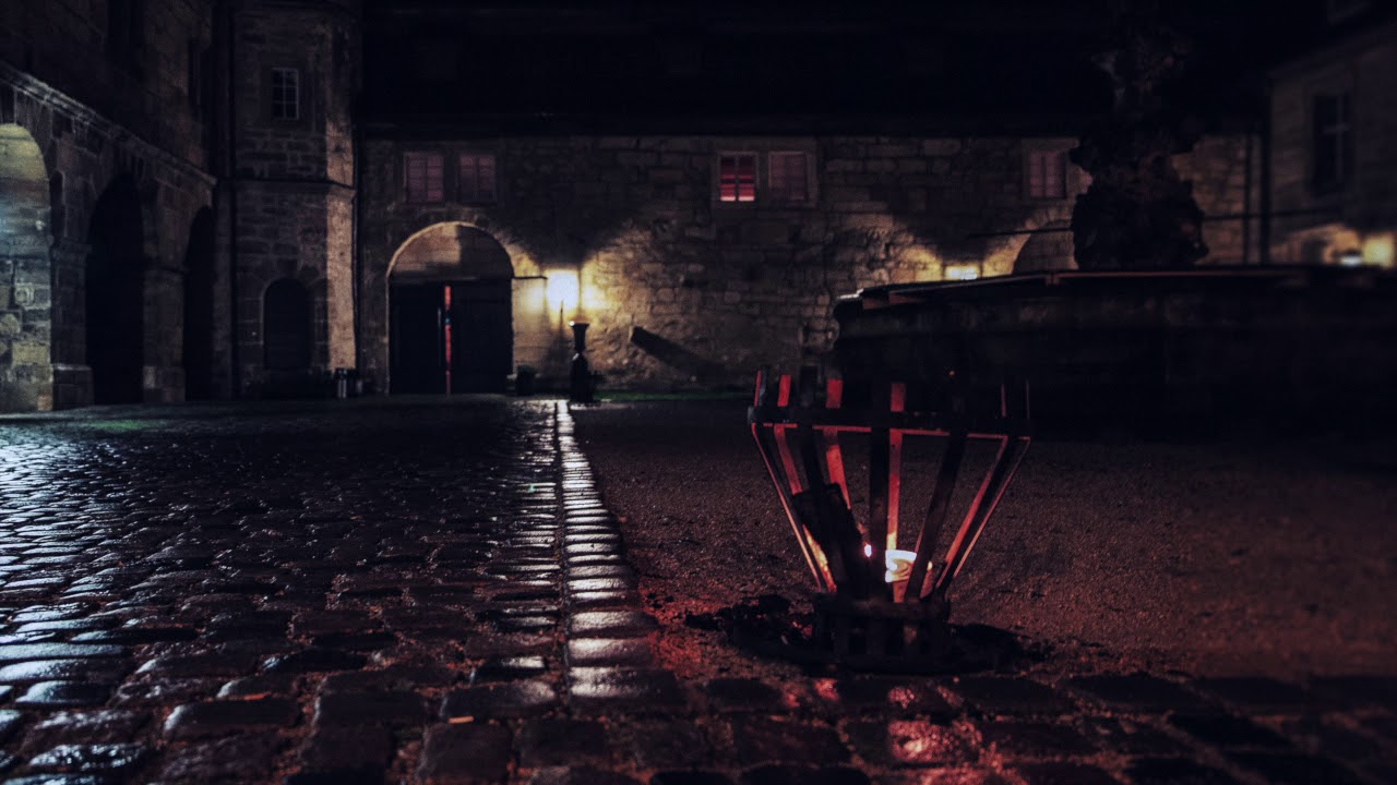 Medieval Abbey Ambience | Middle Ages Nighttime (Ambient sound only ...