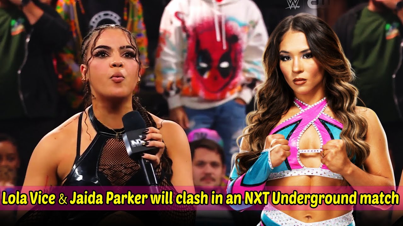 Lola Vice and Jaida Parker will clash in an NXT Underground match at ...