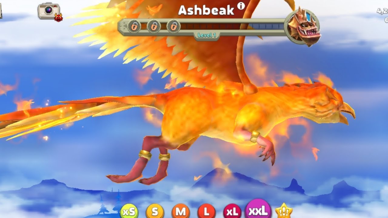 Hungry Dragon New Dragon Ashbeak Fire Rush HD - YouTube