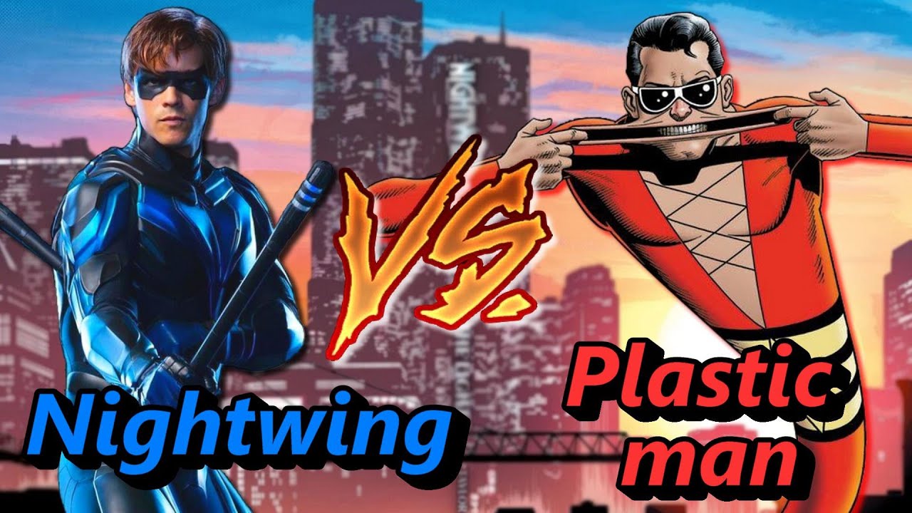 Nightwing VS Plastic Man ! Plastic Man est IMMORTEL ? [TJL#14] - YouTube