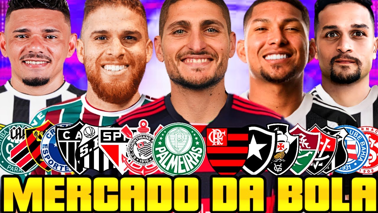MERCADO DA BOLA 2025 | MARCO VERRATTI NO FLAMENGO | FLUMINENSE ...
