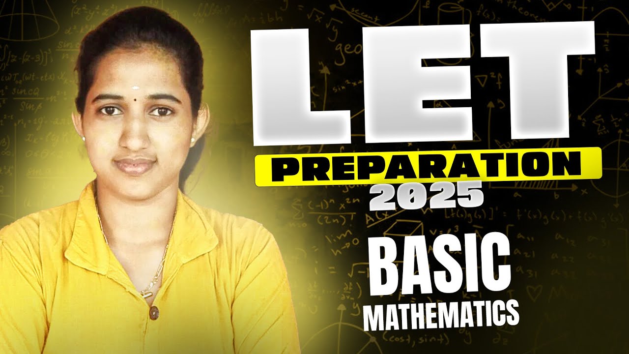 LATERAL ENTRY TEST (LET) 2025 PREPARATION | BASIC MATHEMATICS | FREE ...