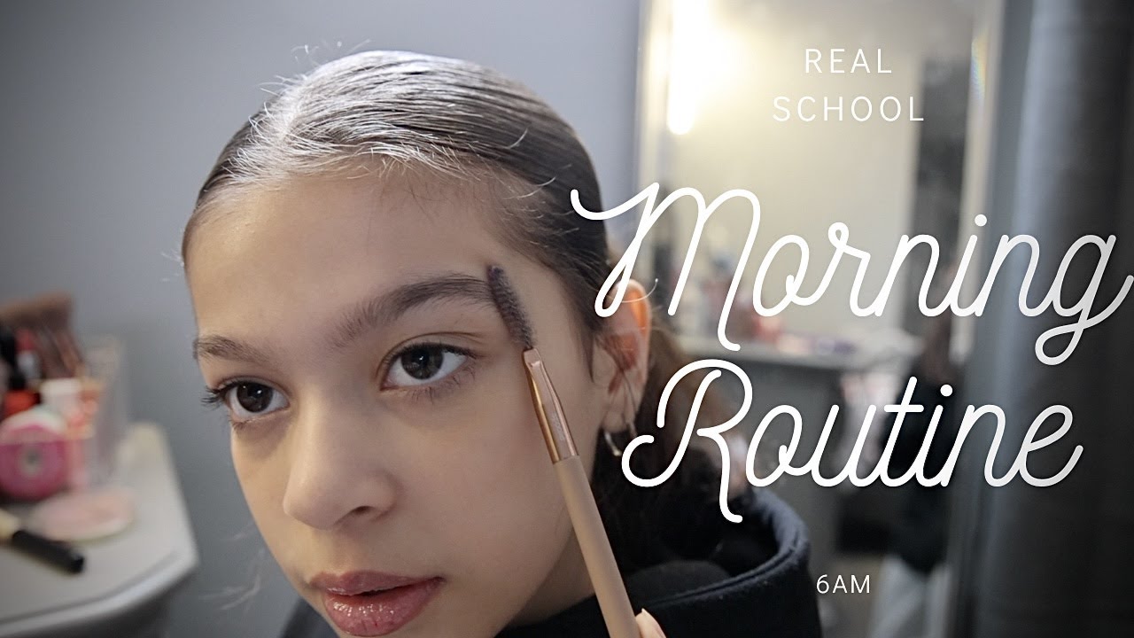 My Real Elementary School Morning Routine *grwm* - YouTube