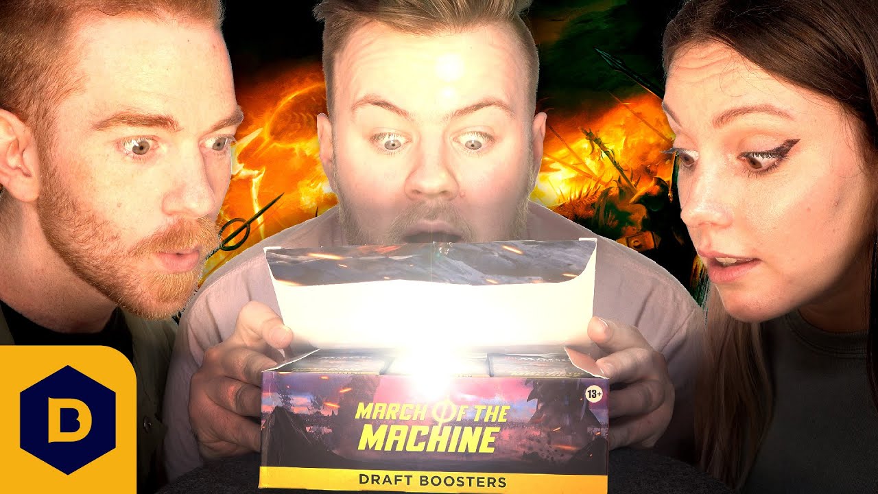 March of the Machine first draft! - Magic the Gathering live play - YouTube