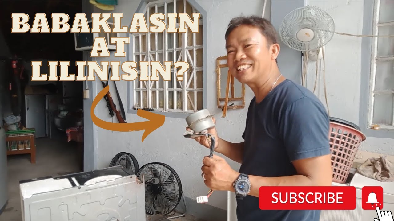 How To Disassemble And Clean A Window Type Air Conditioner. - YouTube