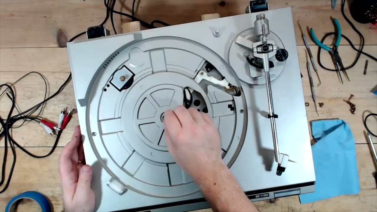 Technics SL B30 Turntable Speed and Automatic Return Repair - Lessons ...