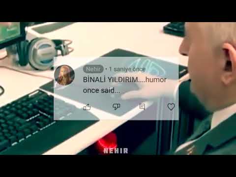 Binali Yıldırım once said....humor