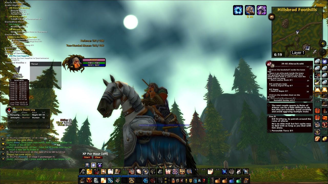 HARDCORE WOW PALADIN 40+ BONEBITER ACHIEVED - YouTube