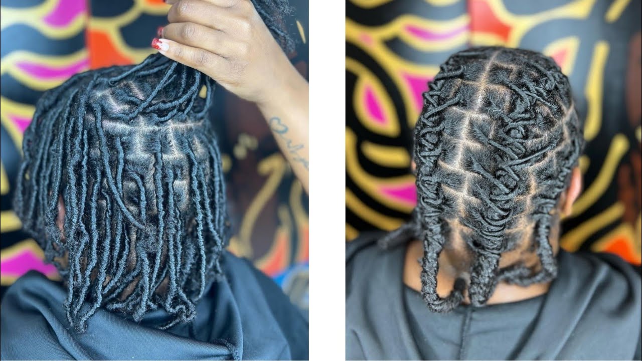 WATCH ME GET STARTER LOCS ON 4C HAIR | COMB COILS | NIATHELOCGOD SALON ...