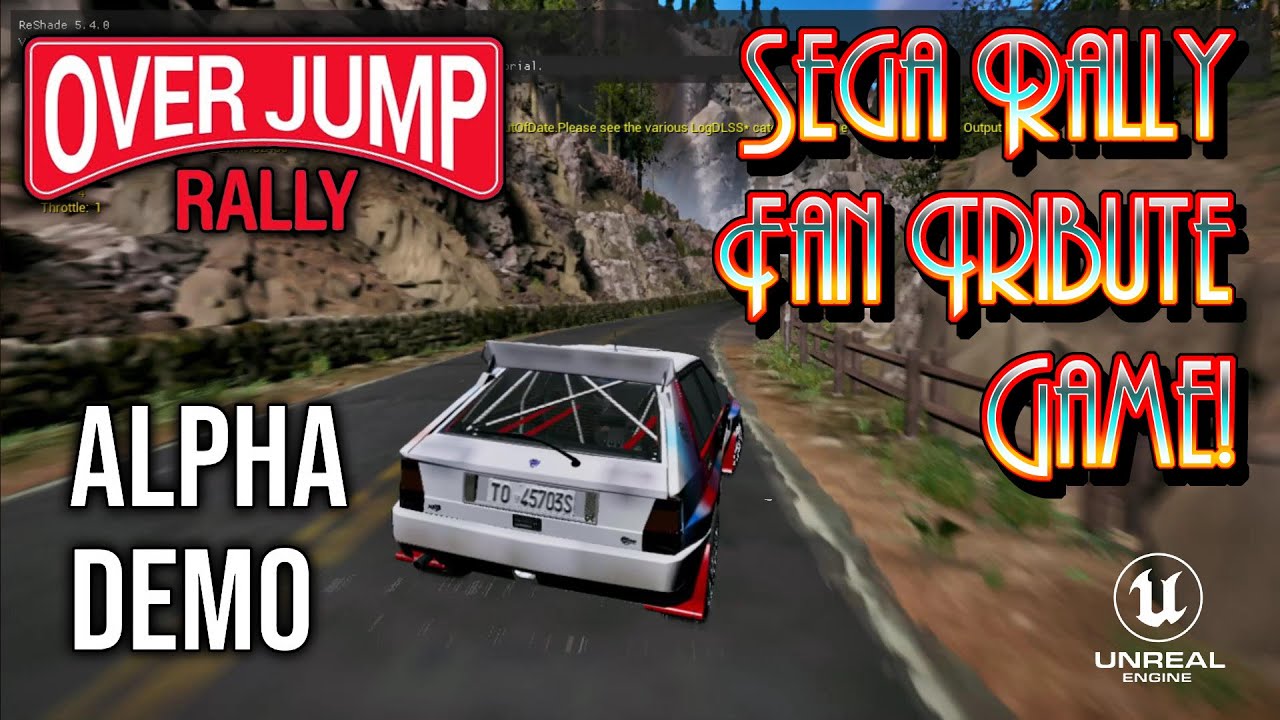 Over Jump Rally - オーバージャンプ ALPHA DEMO (Sega Rally Tribute indie game ...