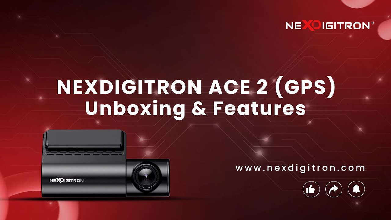 NEXDIGITRON ACE 2 with GPS Logger - Unboxing & Features #ace2 # ...