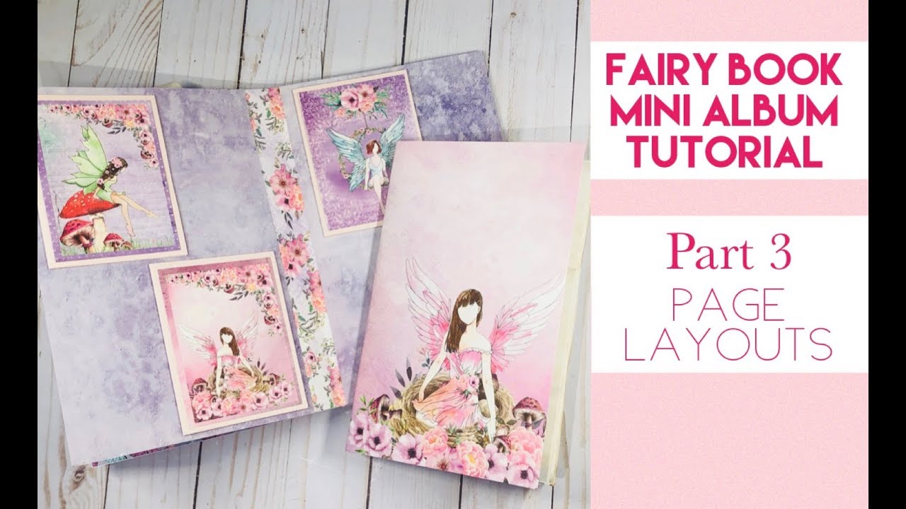 Fairy Pop-Up Book Tutorial ~ Part 3 - YouTube