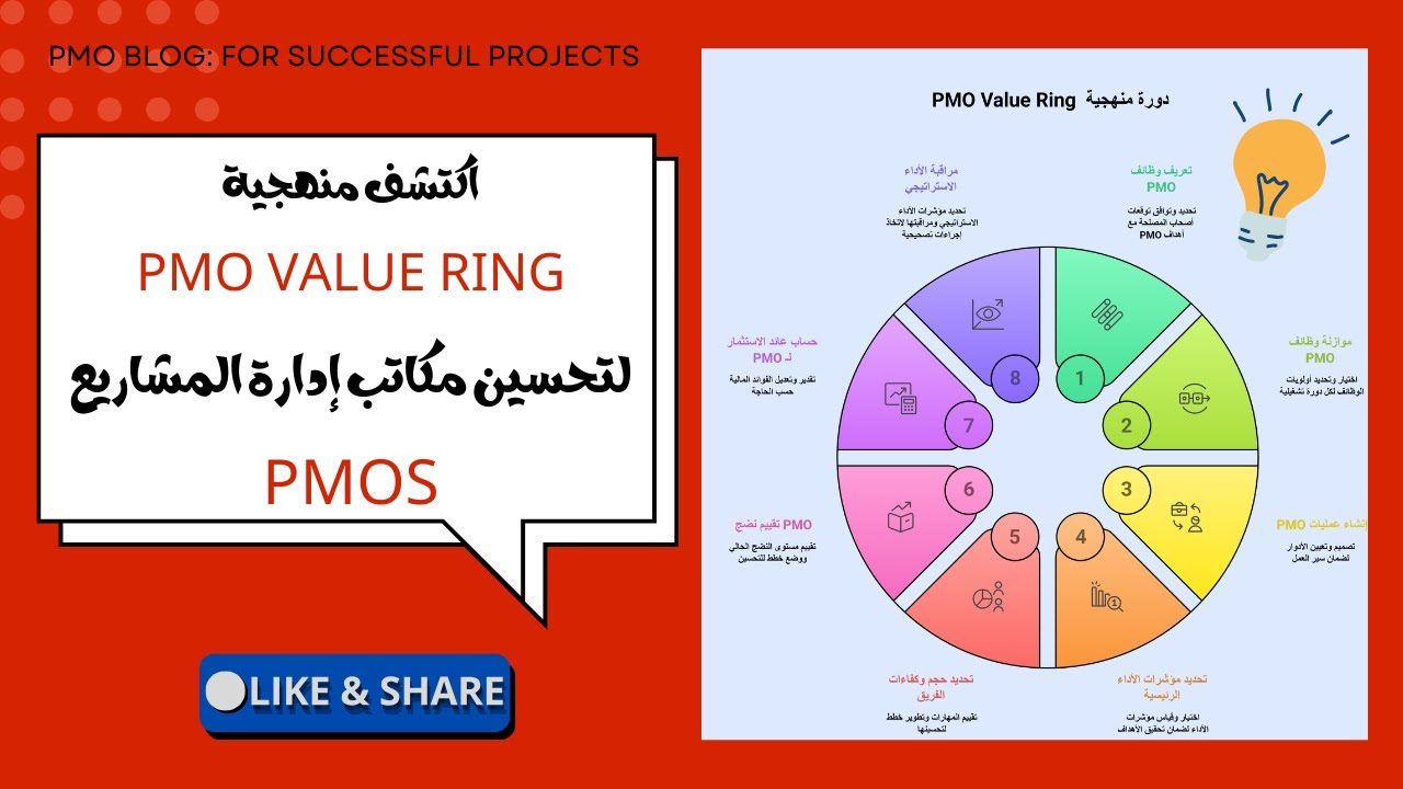 اكتشف منهجية PMO Value Ring لتحسين مكاتب إدارة المشاريع PMOs - YouTube