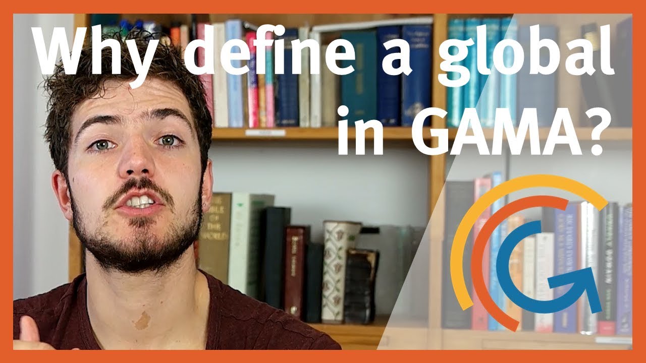 The purpose of the global statement in your GAMA model - YouTube