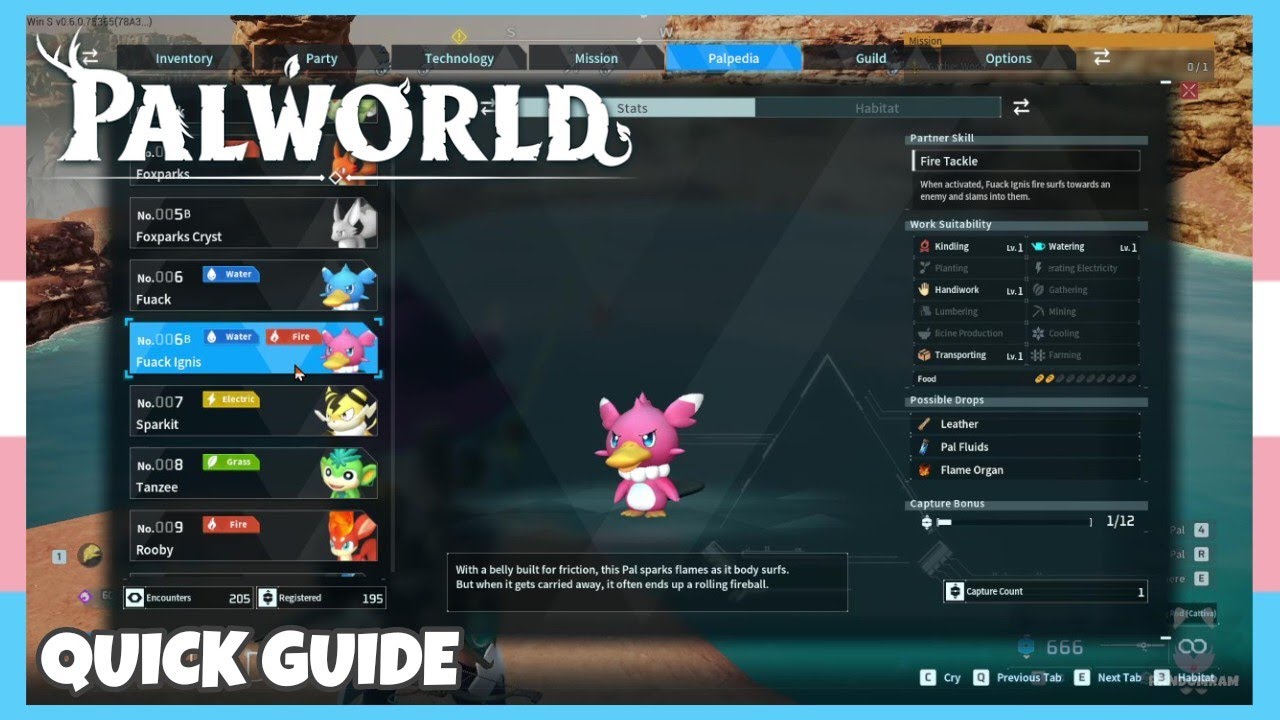 *New Pals* Where To Catch Fuack Ignis In Palworld *Tides Of Terraria ...