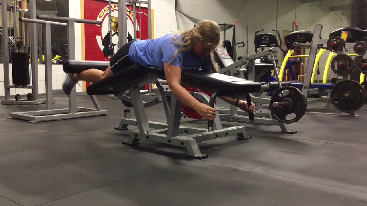 Hamstring Curls - Machine - YouTube