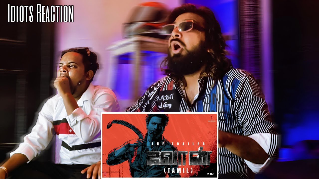 Reaction Jawan | Tamil Trailer | Shah Rukh Khan | Nayanthara | Vijay S ...