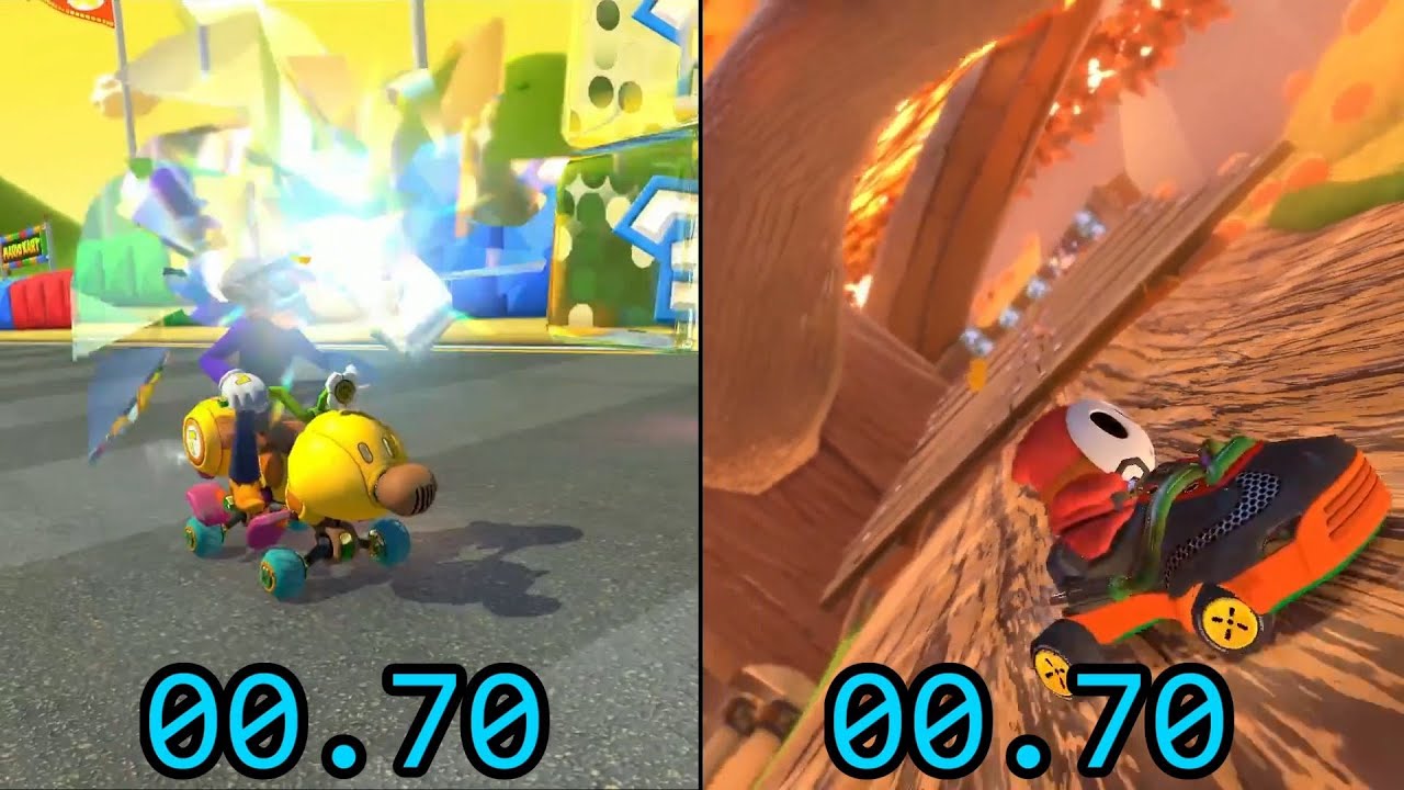 【検証】MK8DX DLC第3弾コース紹介動画 アイテムボックス復活時間調査 - YouTube