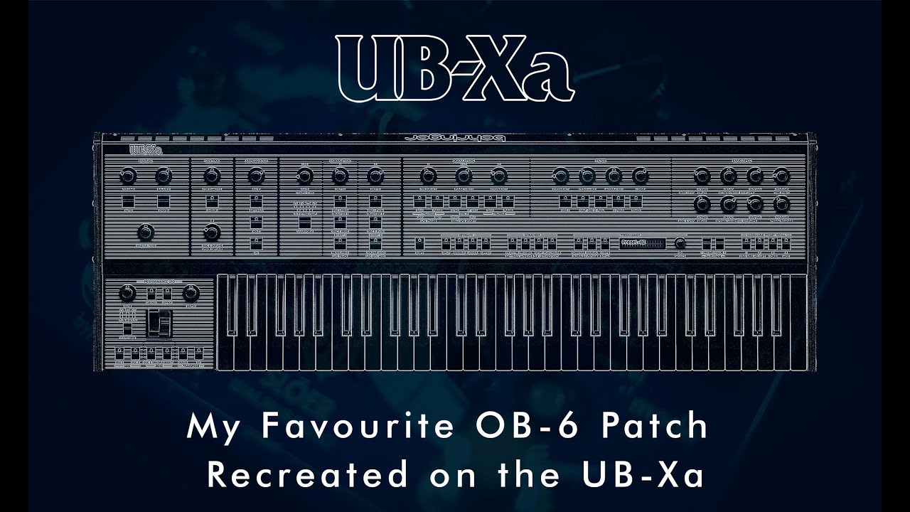 Behringer UB-Xa - OB-6 Broken EP Recreated - YouTube