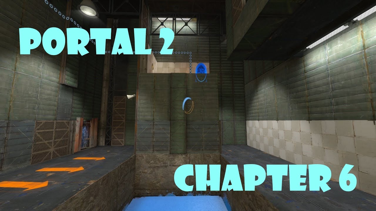 Portal 2 №6 Walkthrough without comments "THE FALL" - YouTube