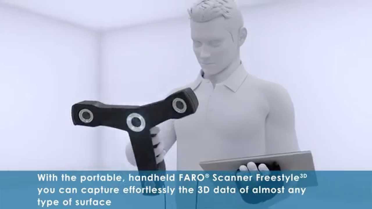 FARO Freestyle 3D Handheld Laser Scanner for forensic investigation ...