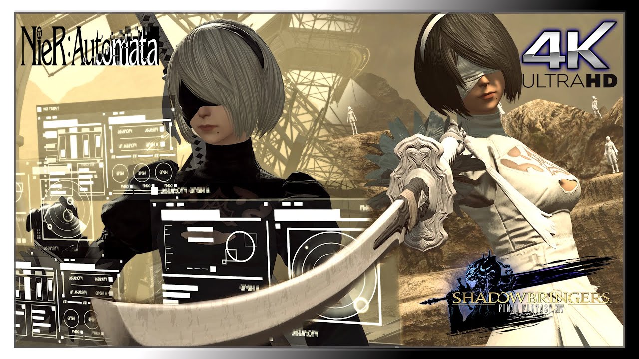Final Fantasy XIV Shadowbringers: Complete Nier Automata 5.3 Story The ...