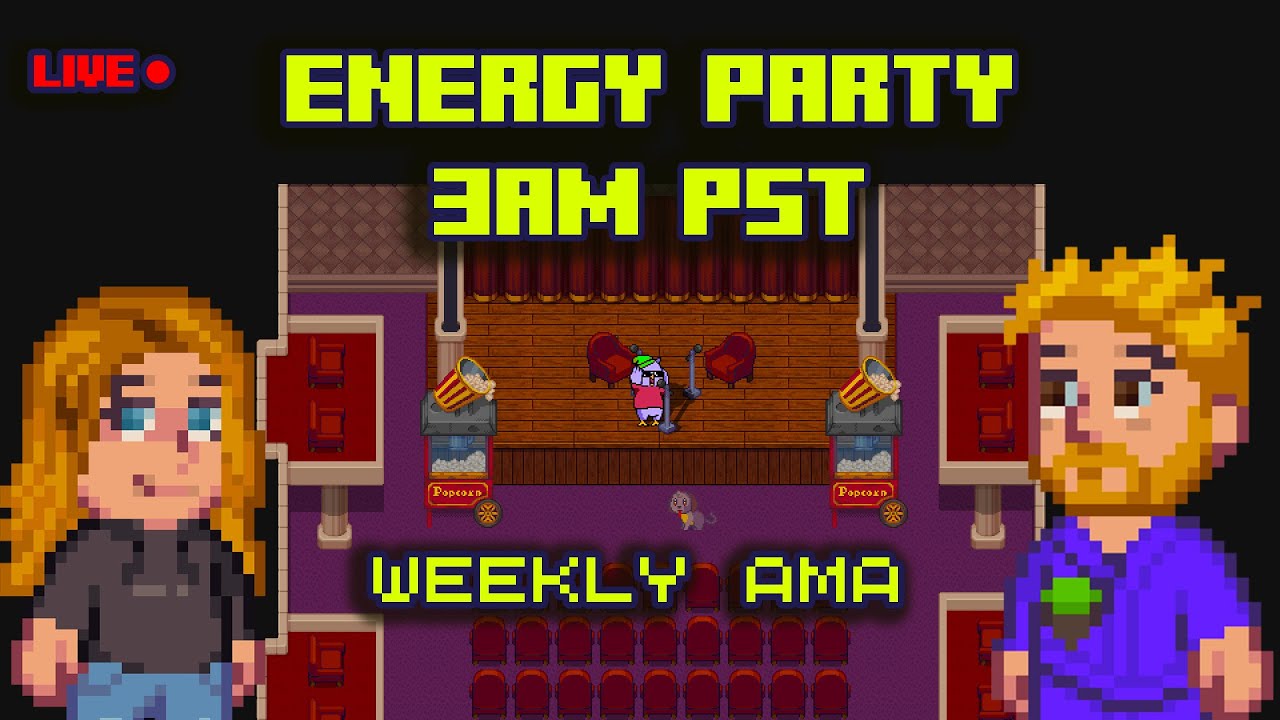 Live: Energy party Later |AMA|chill stream|Wine quest|PIxels online ...
