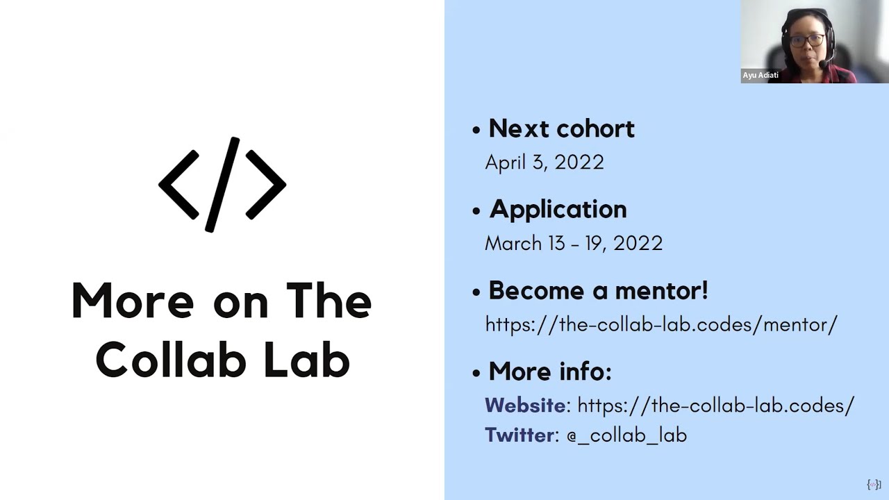 The Collab Lab: Project Collaboration Program – Lunch & Learn - YouTube
