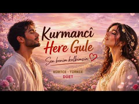 Kurmanci Here Gule 🌹 | Sen Benim Kalbimsin | Kürtçe & Türkçe Düet | here güle 