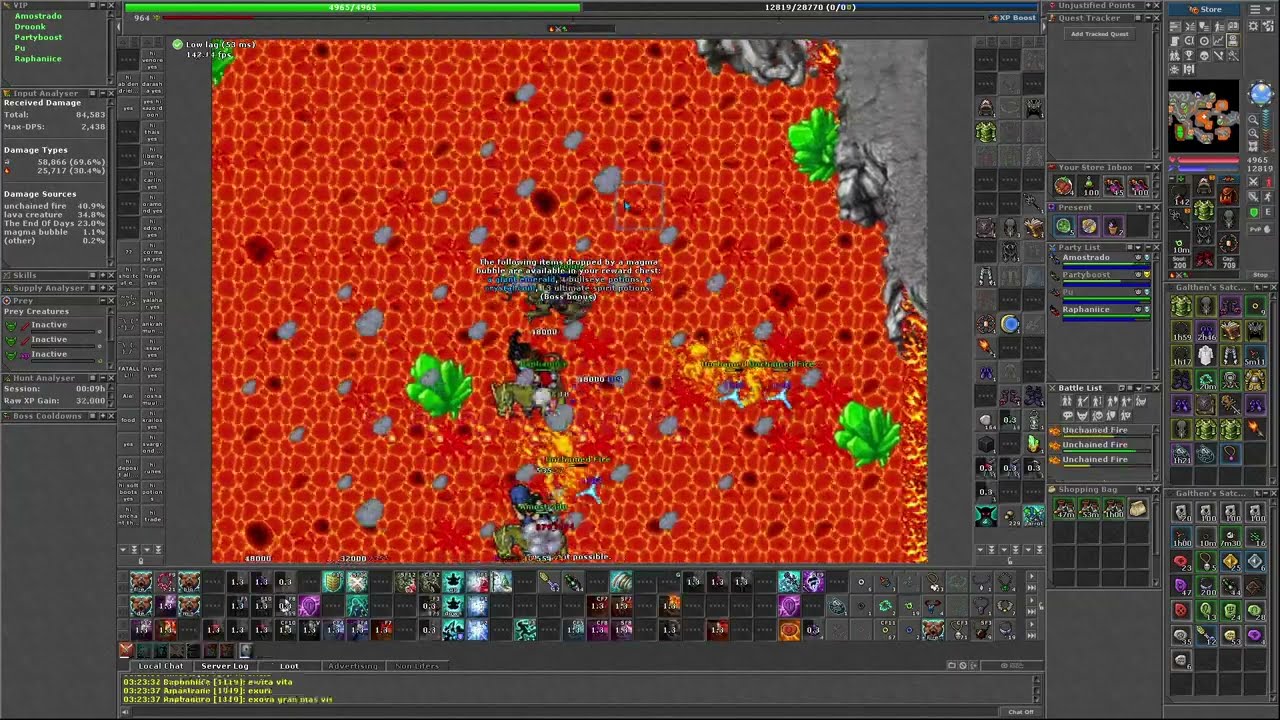 Tibia Magma Bubble - YouTube