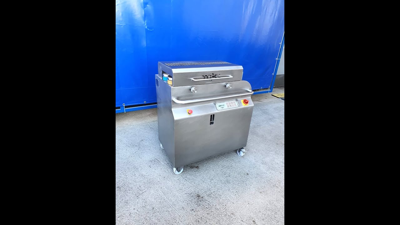 Inotec WT93-S3/F sausage cutter - YouTube