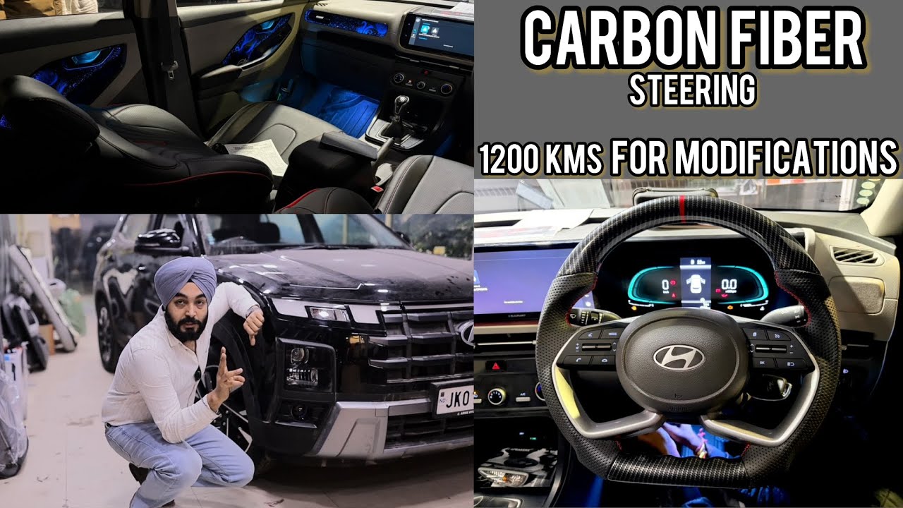 CRETA 2025 OWNER TRAVELLED 1200kms TO MODIFY HIS CAR CRETA N LINE ...