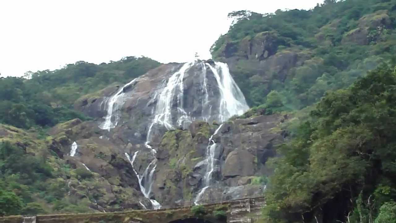 Dudha Sagar Waterfall - YouTube