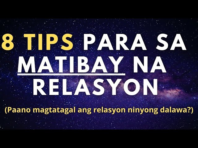 Magandang Relasyon Quotes Paano Maging Matibay Ang Isang Relasyon? (8