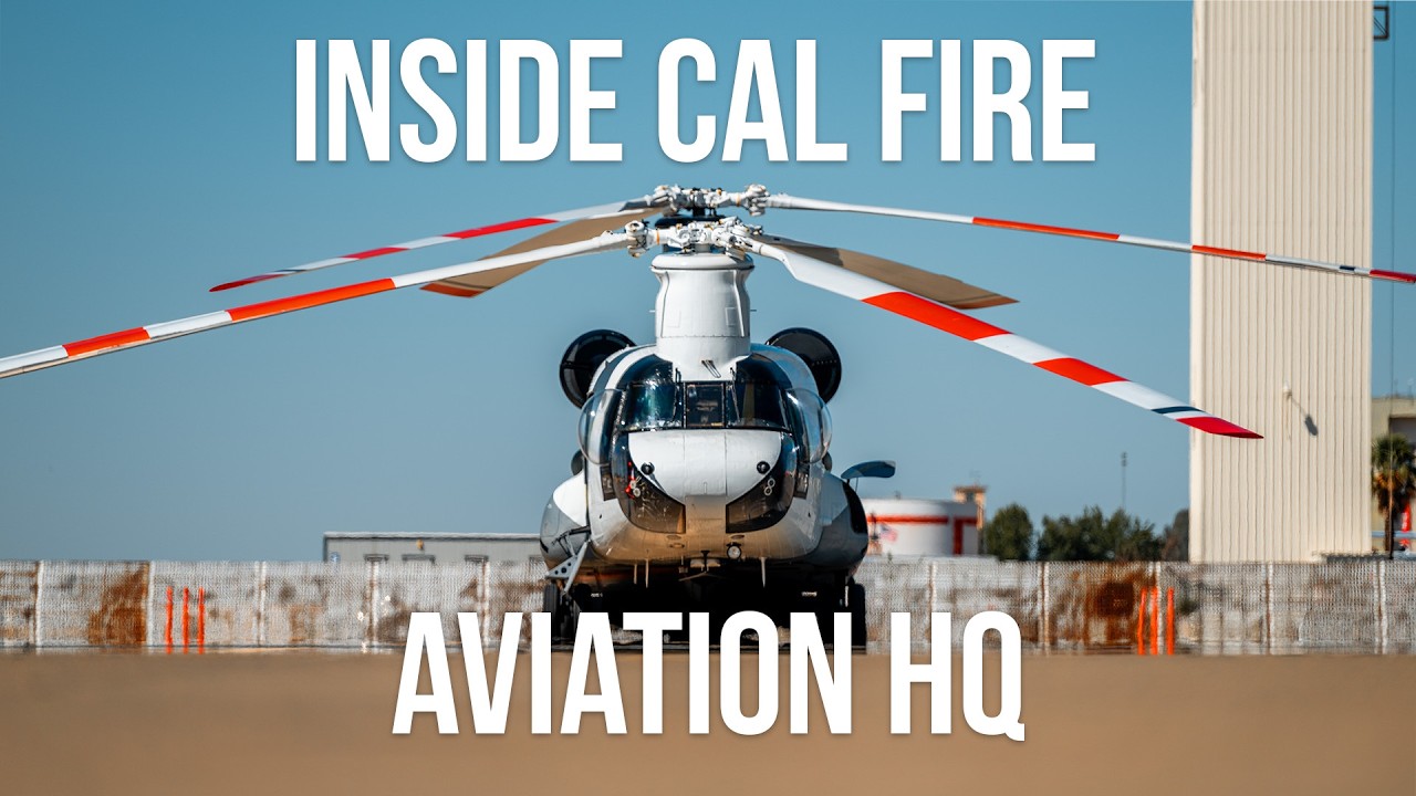 Fighting California Wildfires - Mind-blowing Tour of Cal Fire's ...