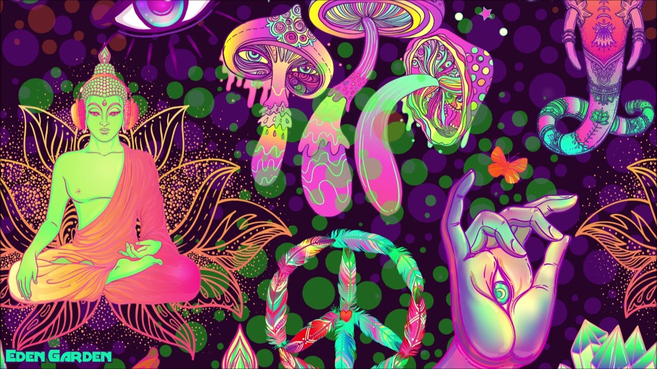 Psychedelic Mushroom Mystic India Instrumental Music For Instant Relief ...
