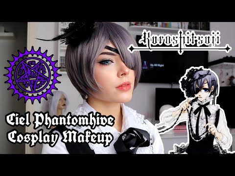 Ciel Phantomhive Cosplay Makeup Tutorial ✦ Anime Cosplay Makyajı